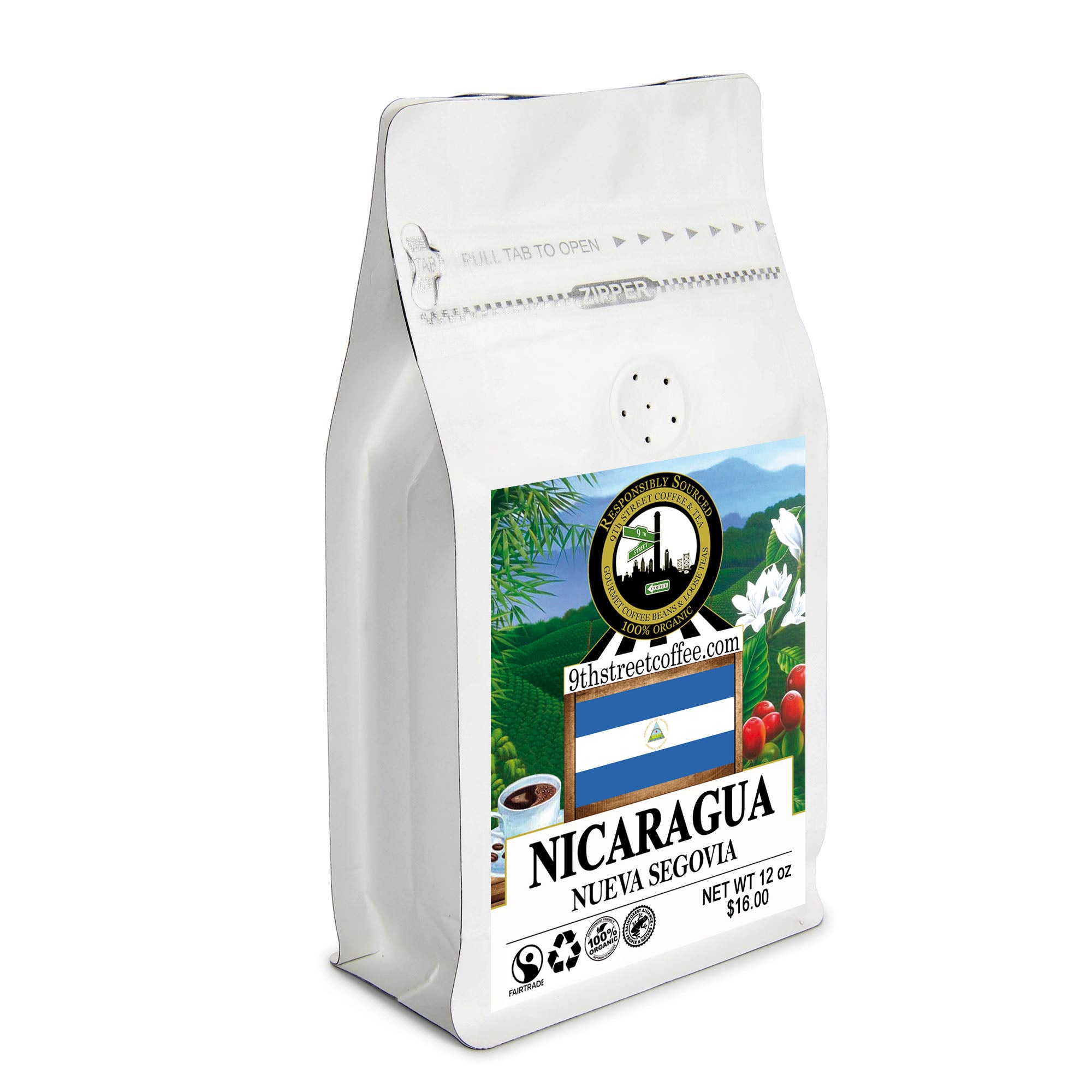 Organic Nicaraguan Nueva Segovia SHG Coffee – 9th Street Coffee